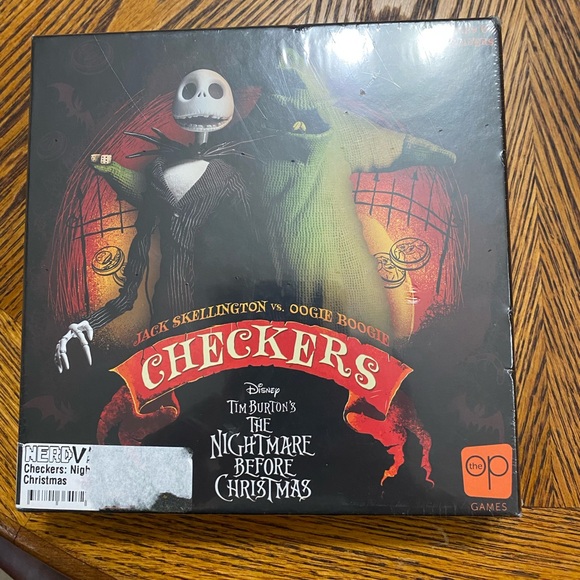 Disney | Games | New Nightmare Before Christmas Checkers Game Jack ...